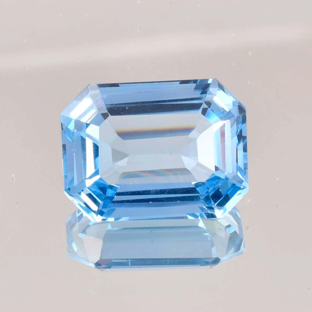 Rare Natural Flawless Namibia Jeremejevite Emerald Cut Loose Gemstone ...