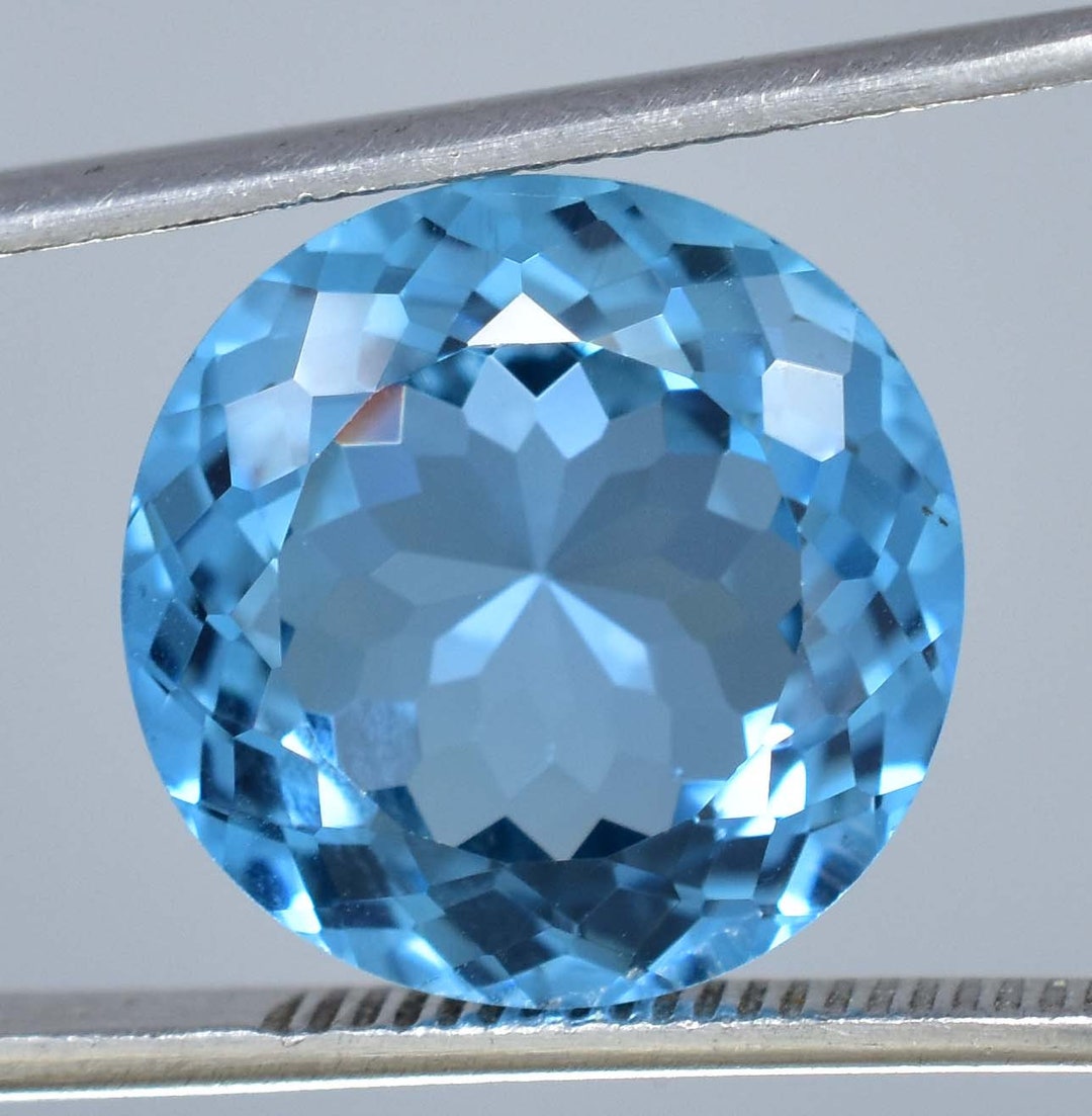 Rare Natural Flawless Namibia Jeremejevite Round Cut Loose Gemstone GIT ...