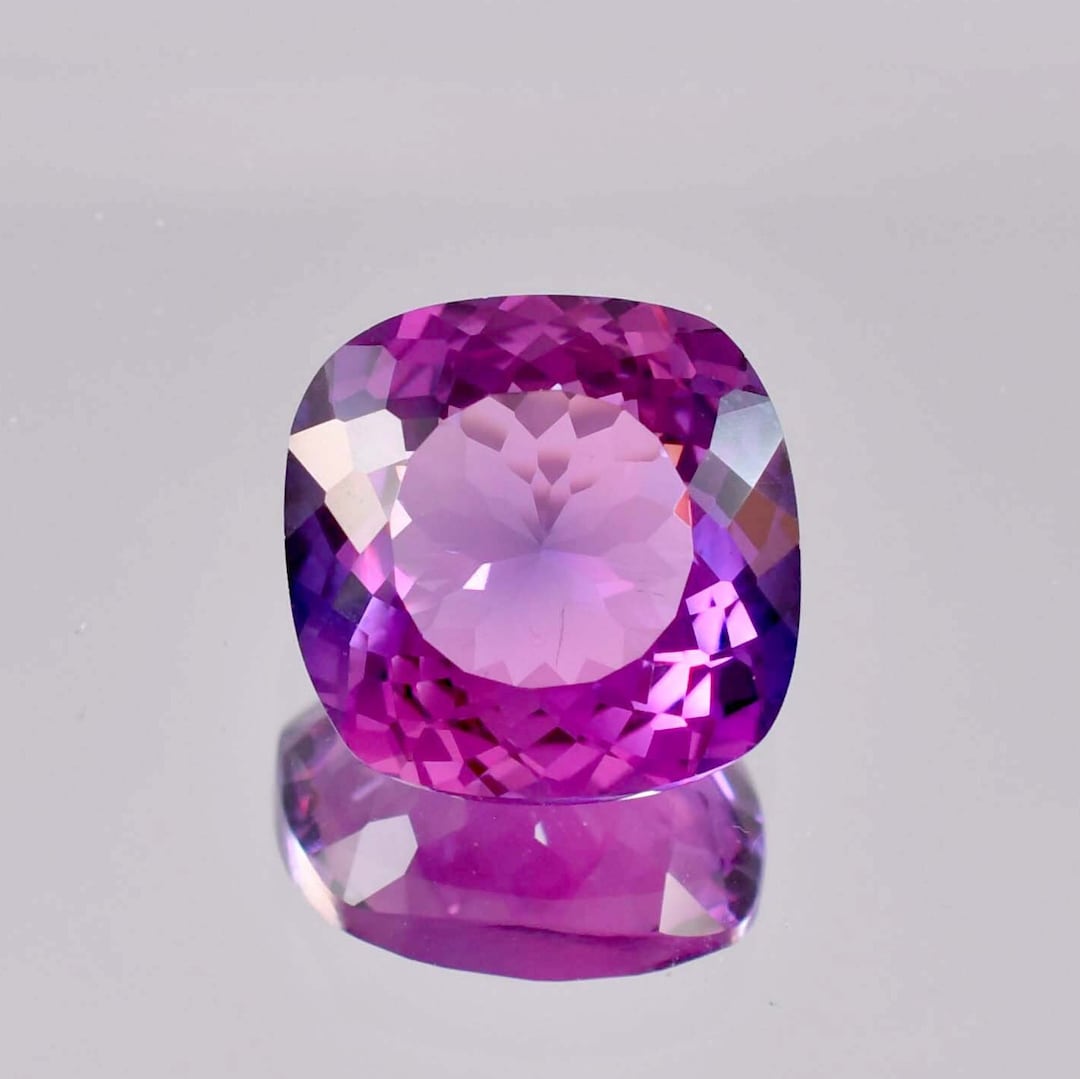 Rare Natural Sweet Transparent Velvet Smooth Soft Purple Pink TAAFFEITE ...