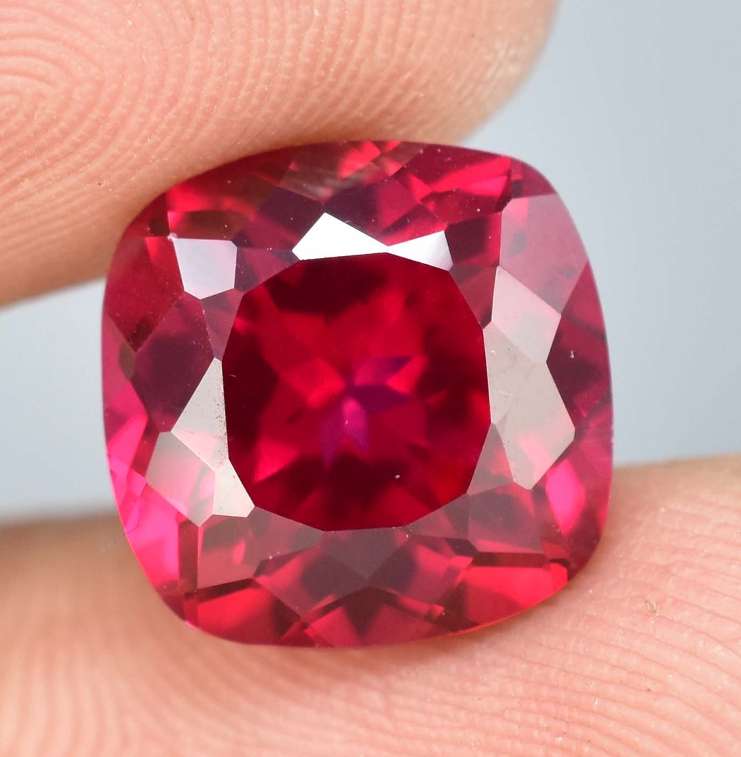 Rare Natural Flawless Burmese Red Painite Cushion Cut Loose Gemstone ...
