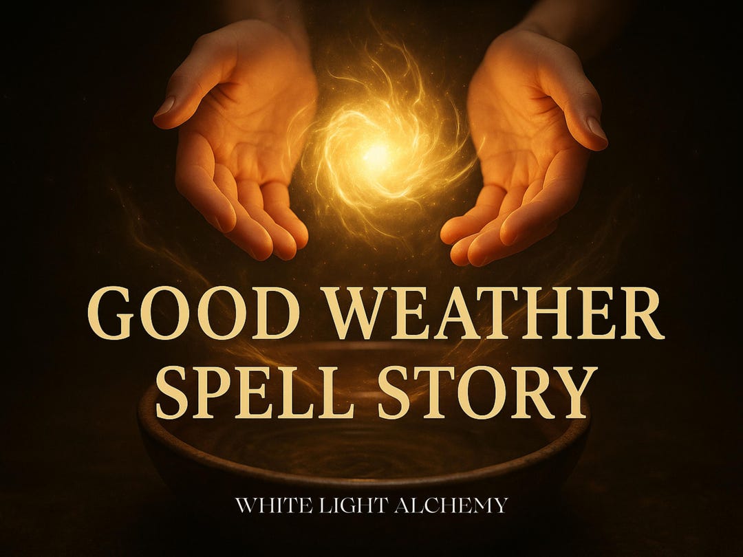 Personalized Good Weather Spell Story | Clear Sunny Skies, Wedding ...