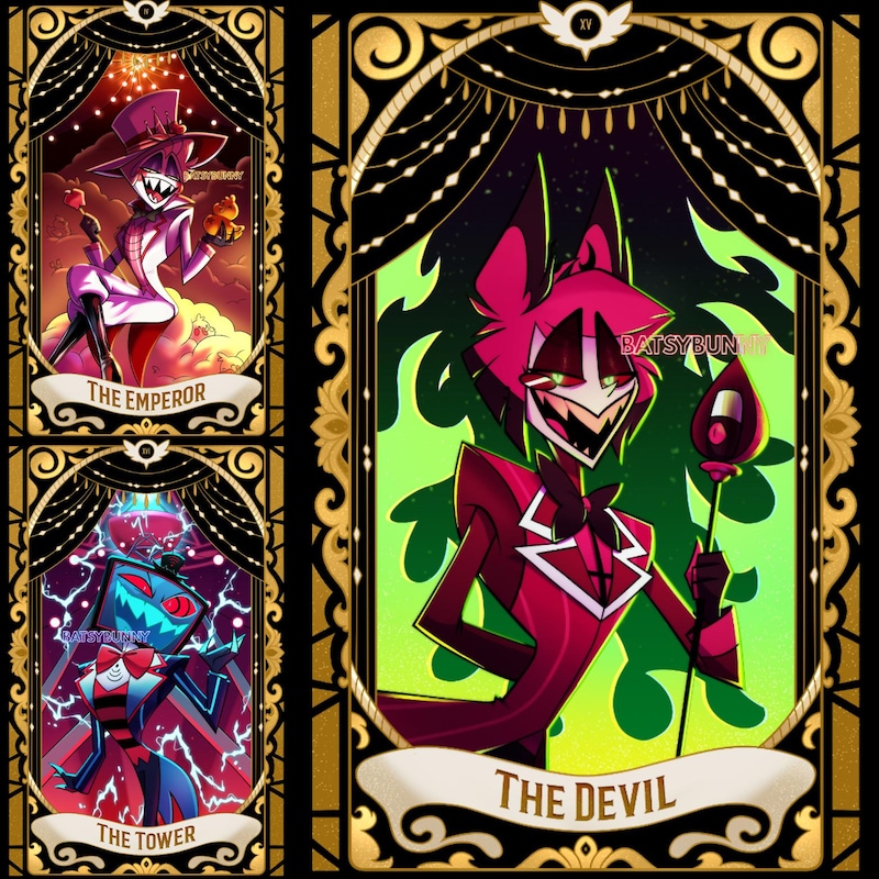 Hazbin Hotel Prints Set - Etsy
