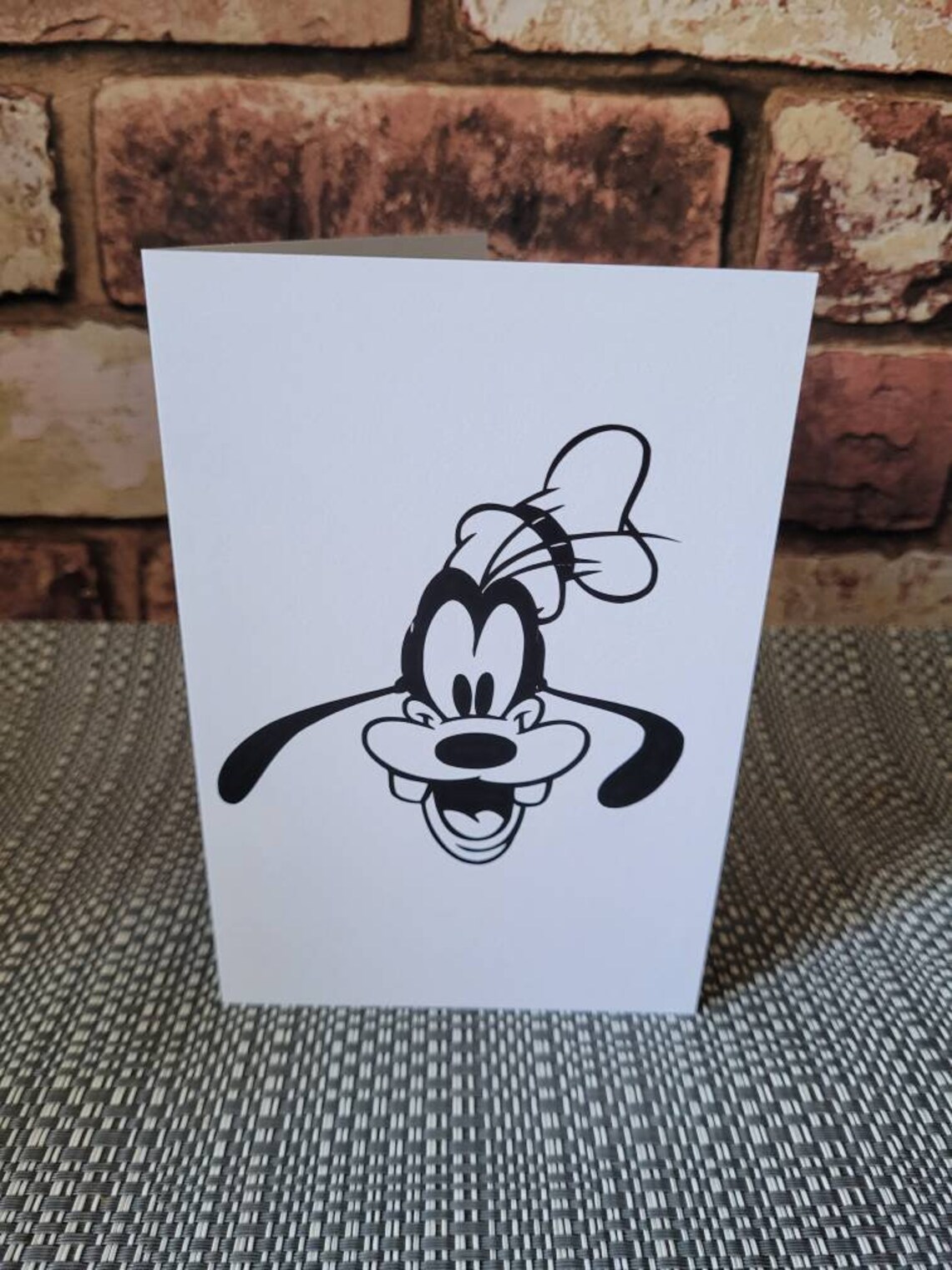 Disney Goofy Greeting Card Any Occasion : Birthday Thinking | Etsy