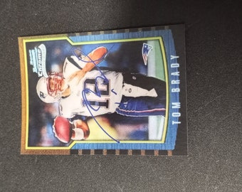Tom Brady Rookie Card - Etsy