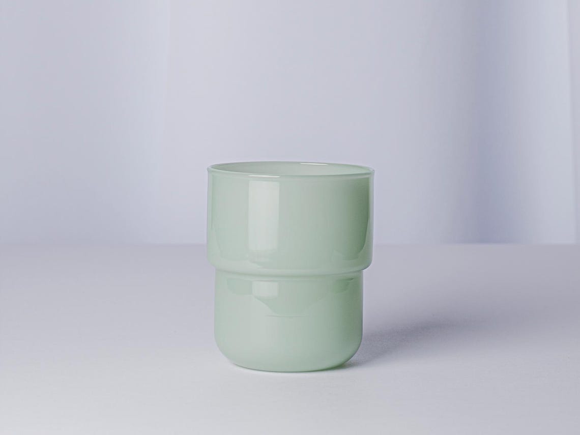Stackable Borosilicate Drinking Glasses: Modern Minimalist Design - Etsy