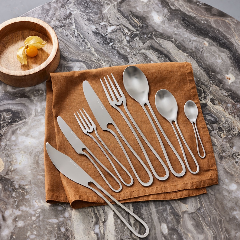 OUTLINE Cutlery Unique Modern Flatware Ergonomic Design and ...