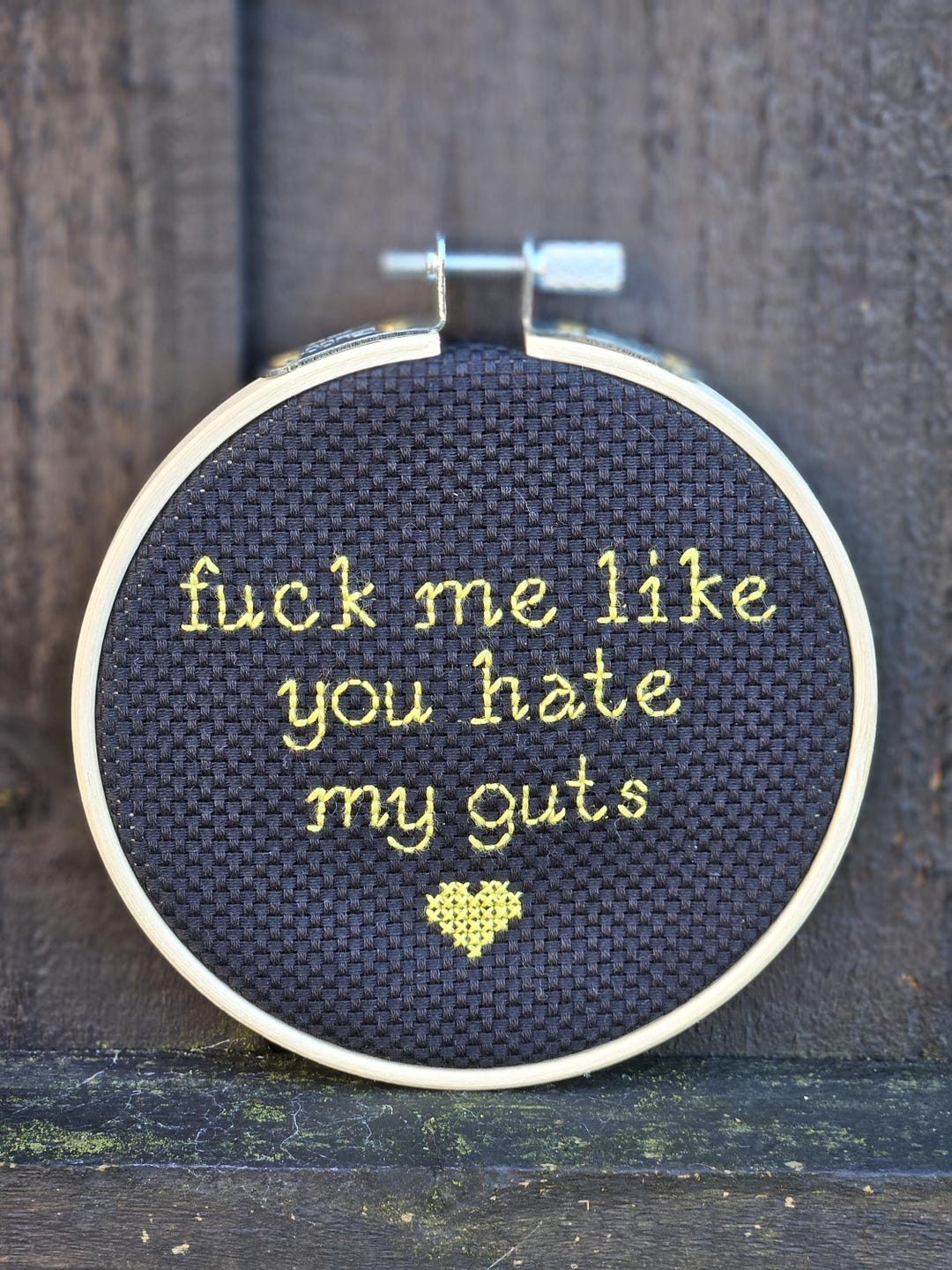 Hate My Guts Cross Stitch Pattern - Valentines Day Cross Stitch / Rude ...