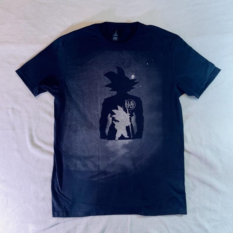 Bleached Goku Shirt | DBZ Shirt | Dragon Ball | Super Saiyan Sweater ...
