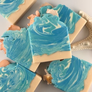 New Beach Theme Soap, Ocean Soap, Ocean Breeze Soap, Artisan Soap, Shea ...