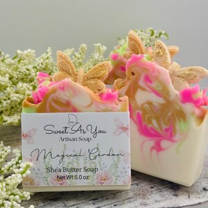 New Foral Soap, Artisan Soap, Handmade Soap, Artisan Soap, Butterfly ...