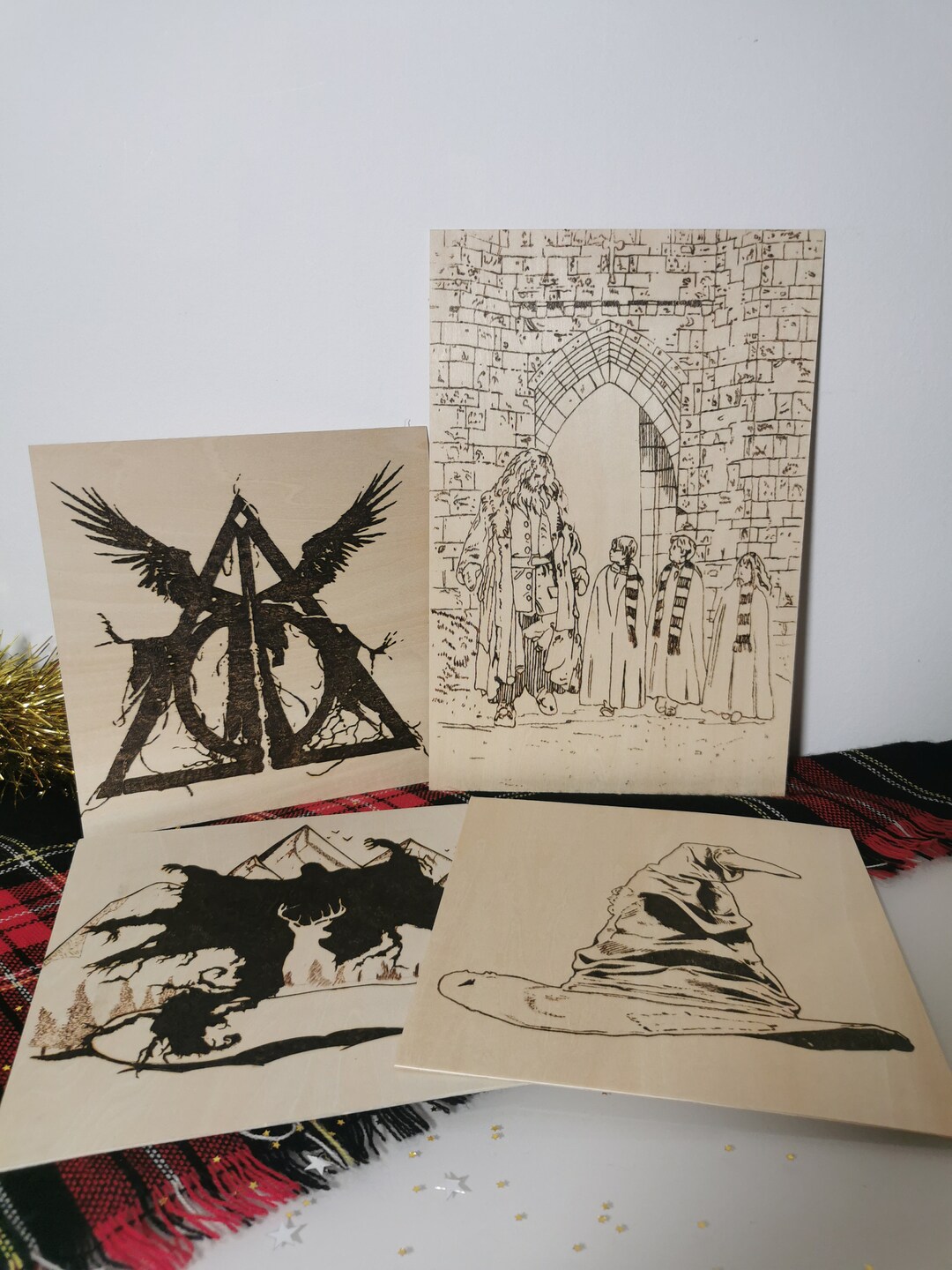 Harry Potter Handmade Wood Burning Pyrography Poster - Etsy