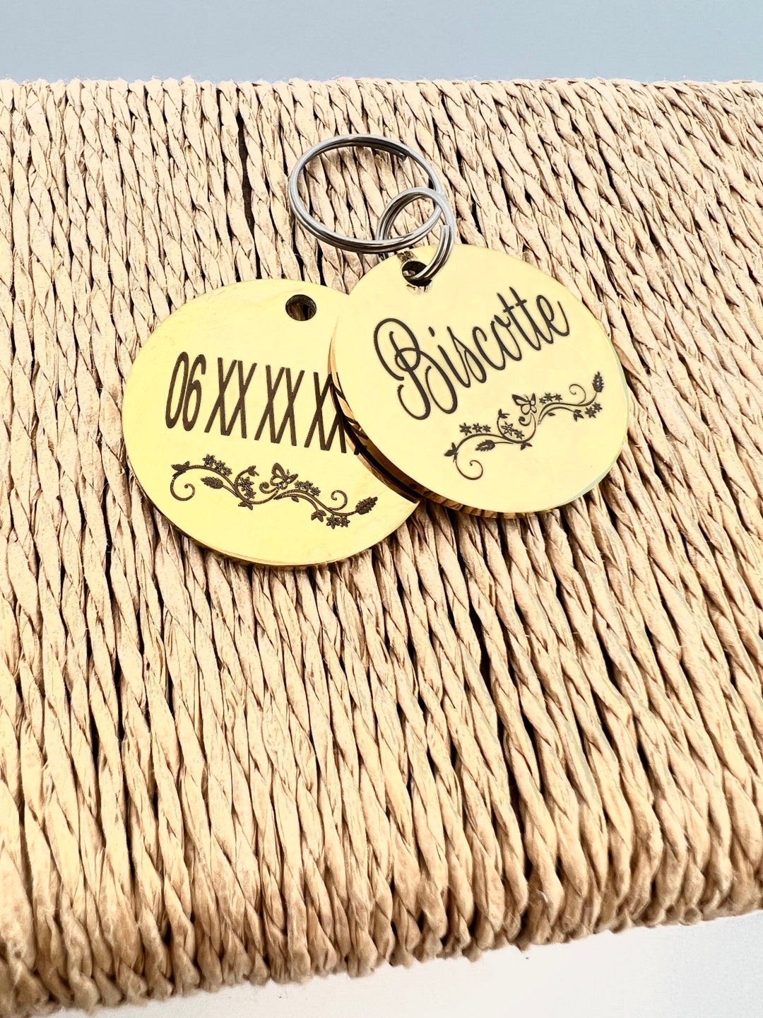Personalized Medallion for Cat or Dog, Identification Tag for Dog and ...