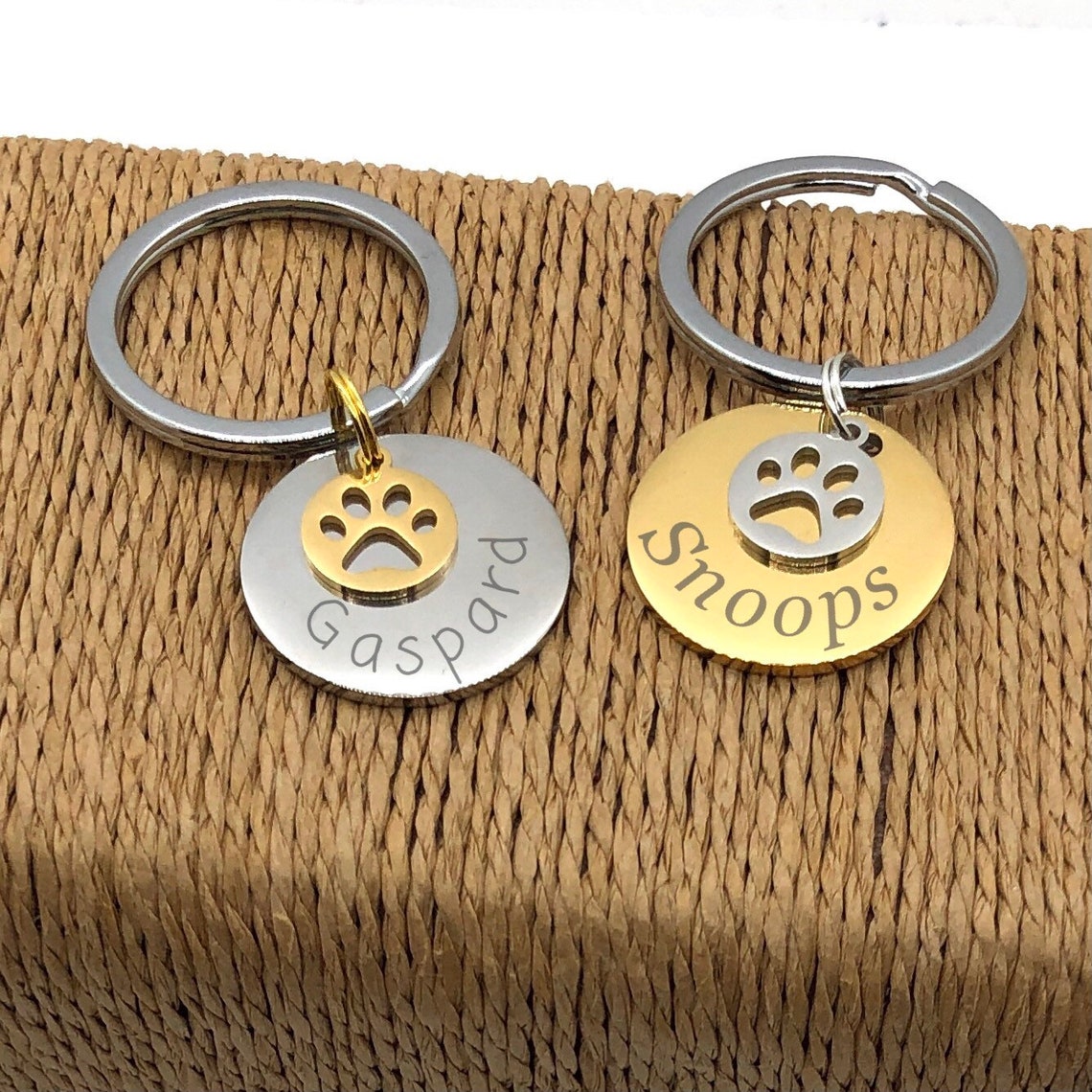Médaillon personnalisé pour chat ou chien médaille gravée | Etsy