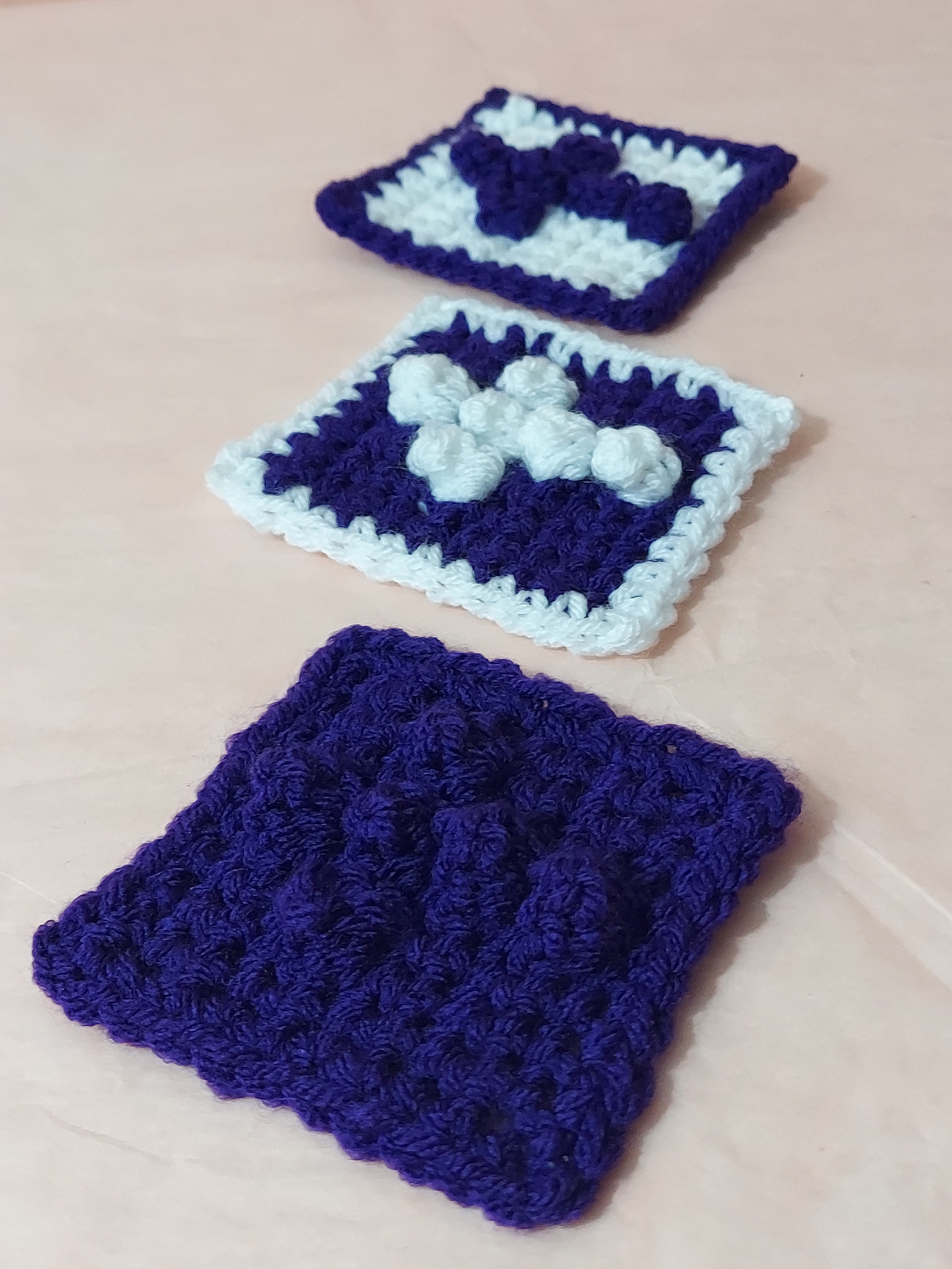 Crochet Prayer Cloth With Prayer Card, Cross, Faith, God, Comfort ...