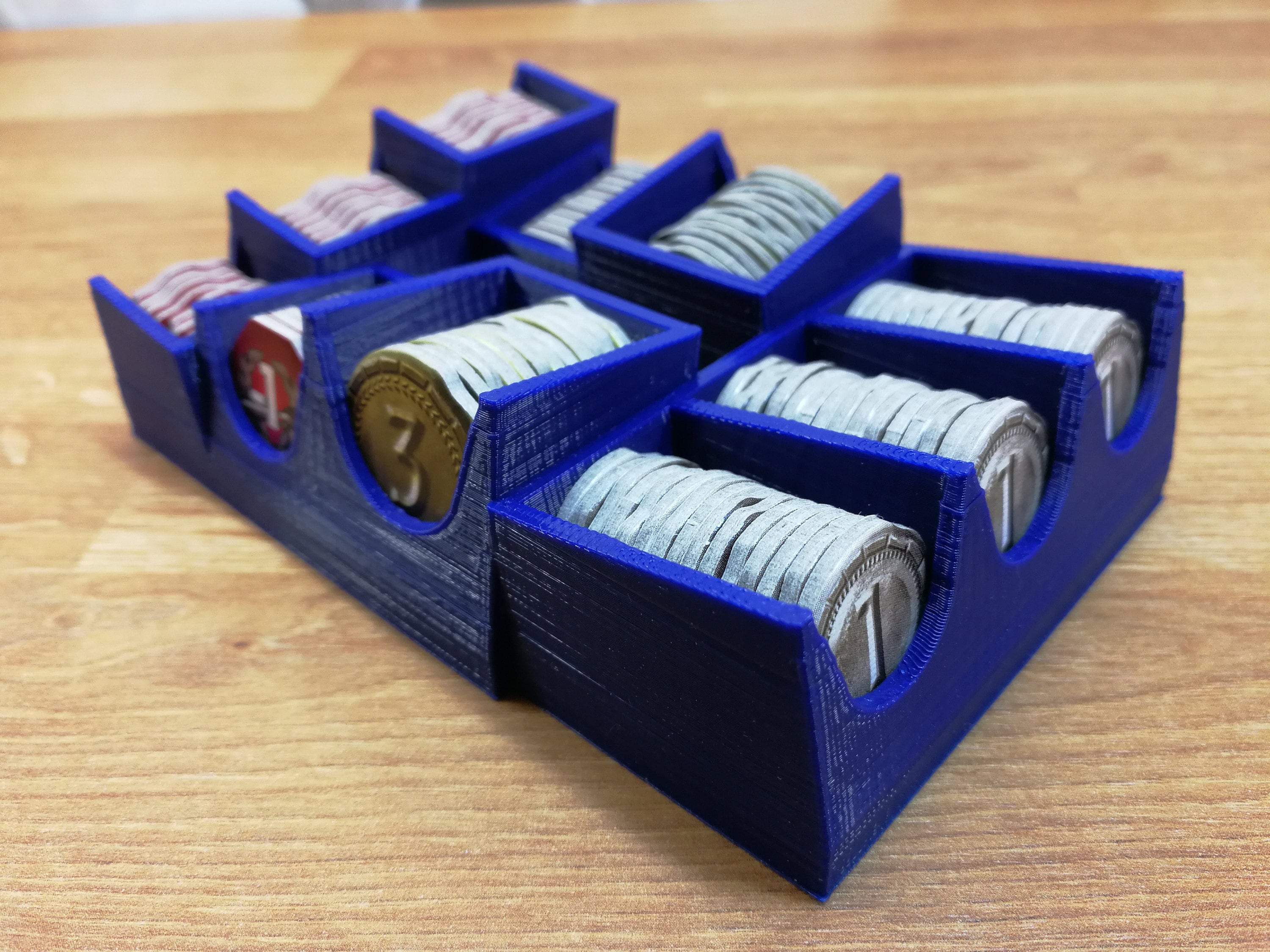 Coin Sorter Euro 3D Printed at Amelia Rodrigues blog