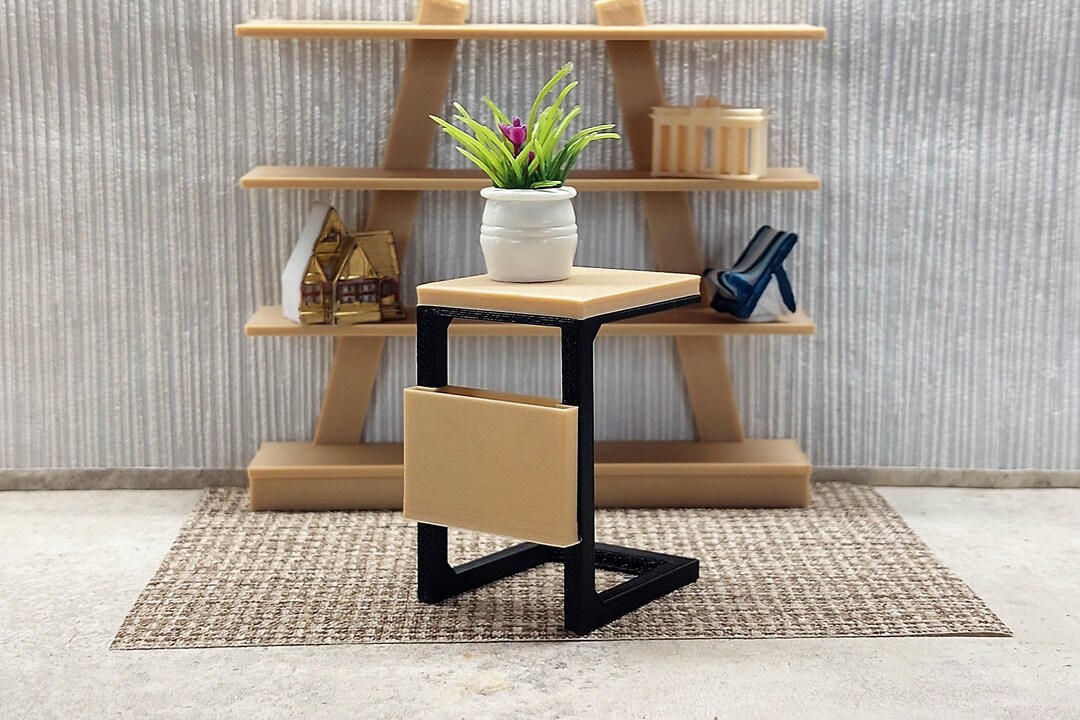 Sofa Center Table - Dollhouse Miniature 1:12 Miniature Dollhouse ...