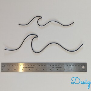 Wave Wire Art | Nautical Theme Custom Handmade Decoration for Home ...