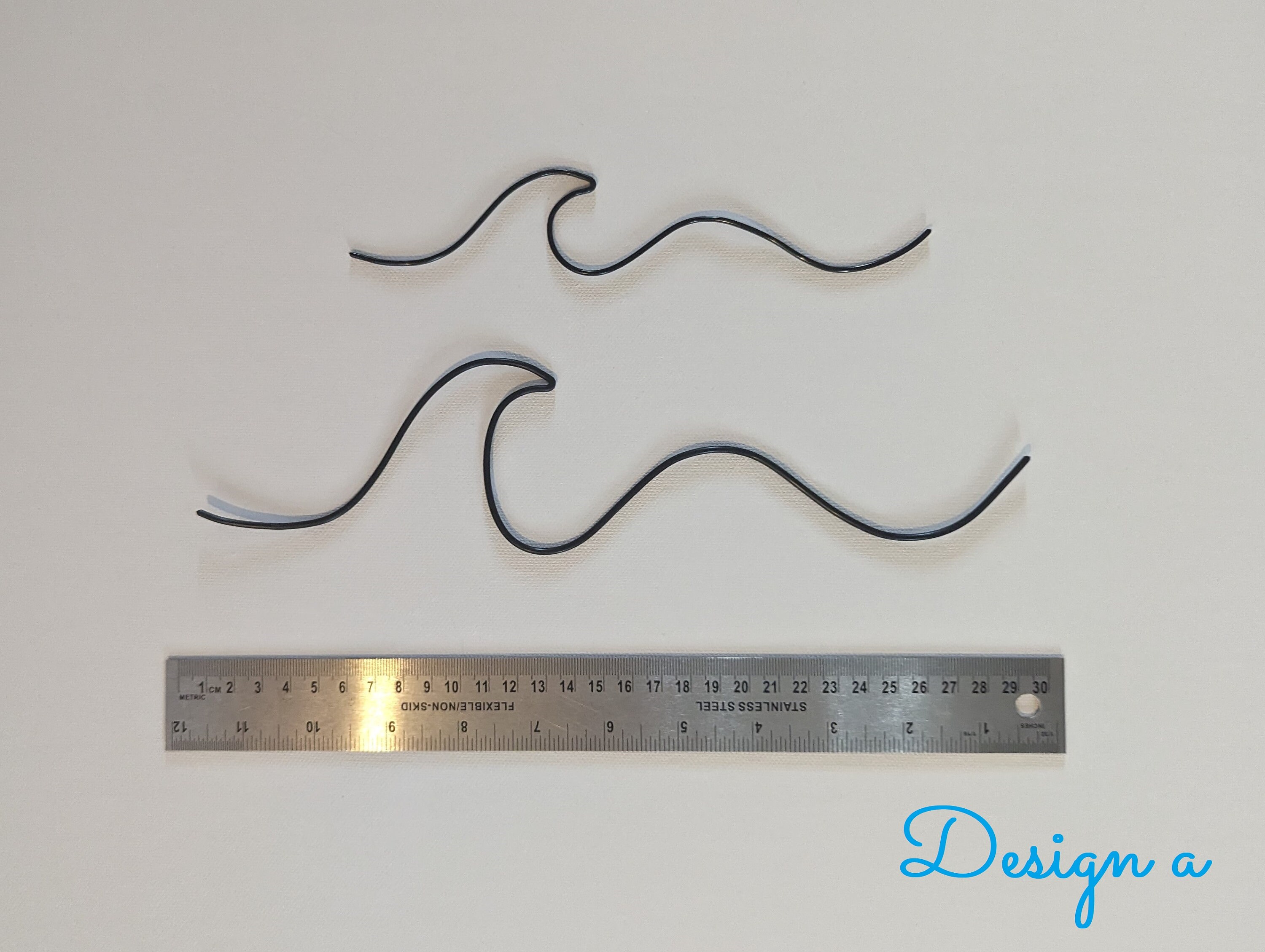 Wave Wire Art | Nautical Theme Custom Handmade Decoration for Home ...