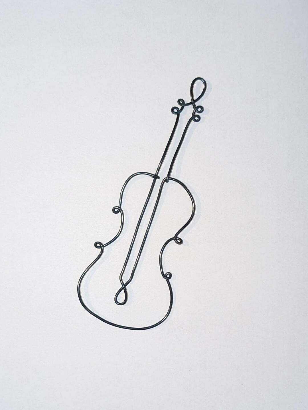 Cello Wire Wall Art | Handmade Musical Instrument Decor | Gift for ...