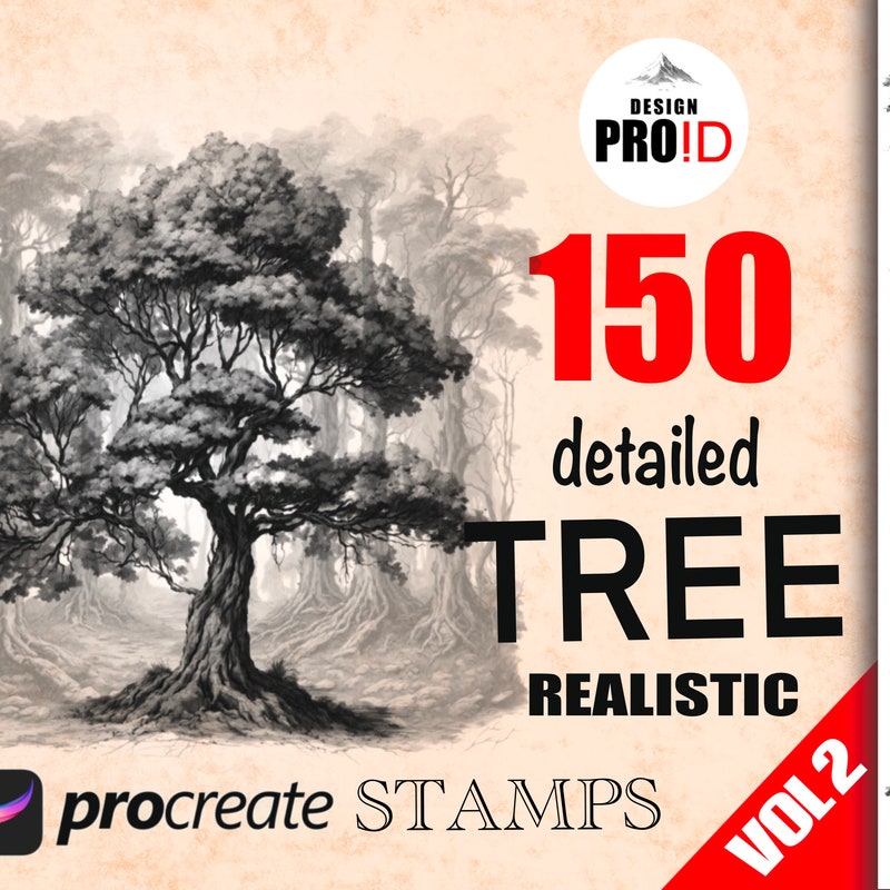 Tree Stamp - Etsy