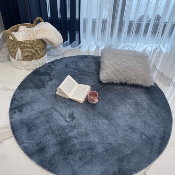 Fluffy Floor Mat - Etsy