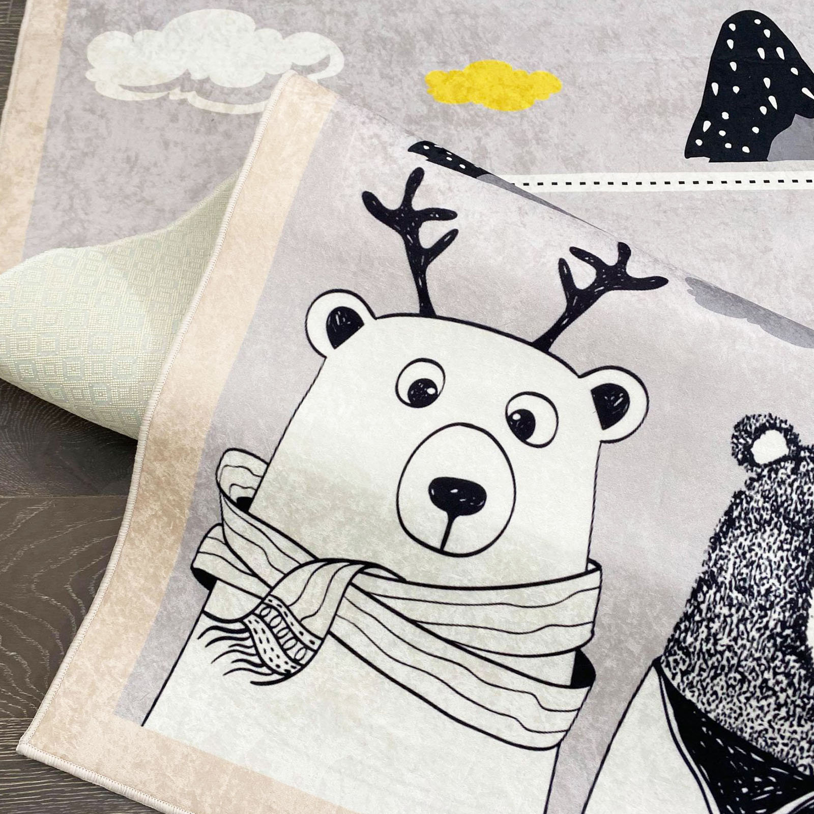 Machine Washable Nursery Rugs Kids Room New Born Kids Washable | Etsy