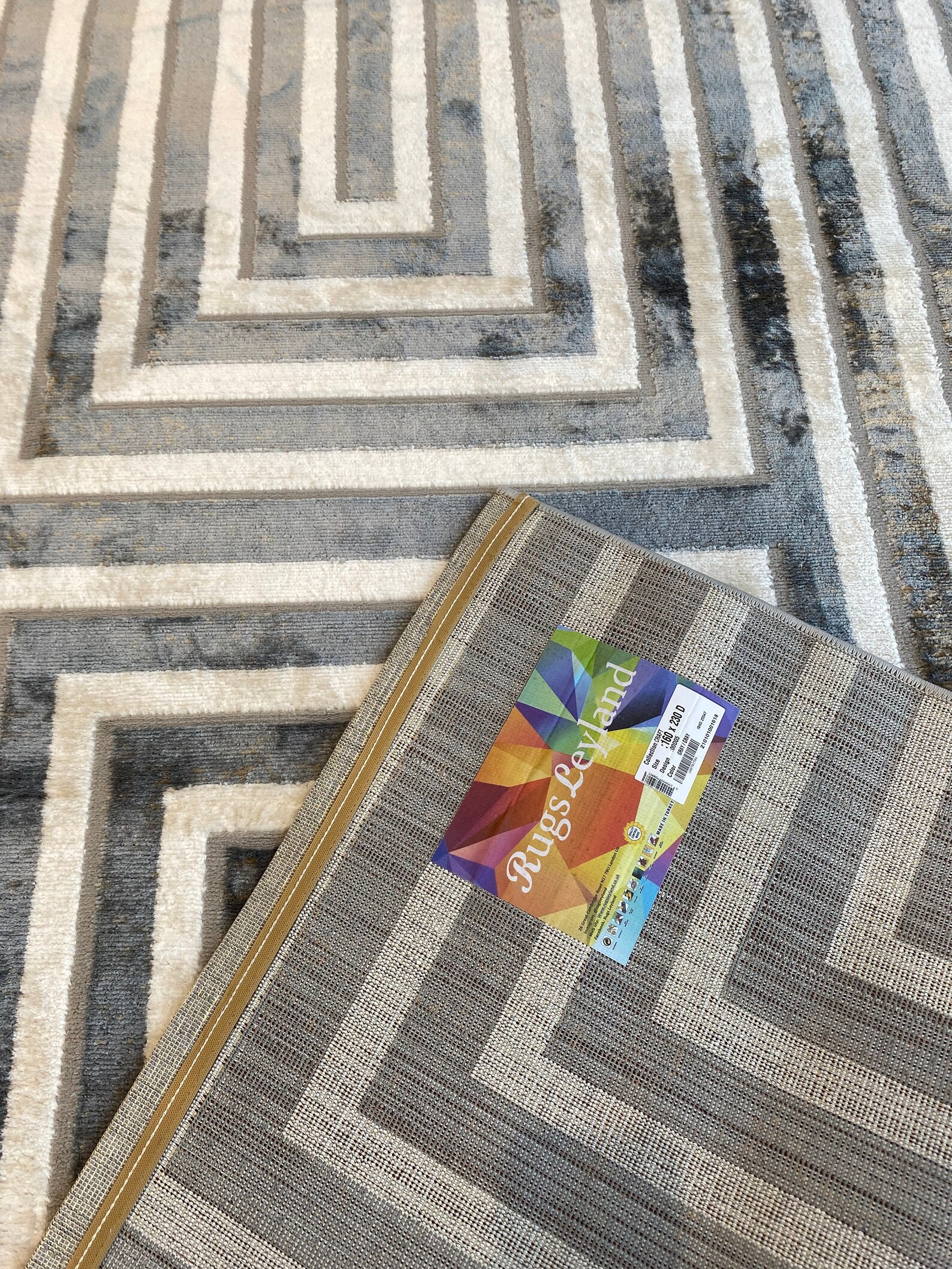 Rugs Mats Geometric Pattern Grey Colour Livingroom Rugs Modern - Etsy