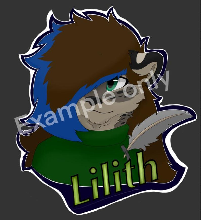 Custom Furry Name Tags ( Digital Version Only) - Etsy