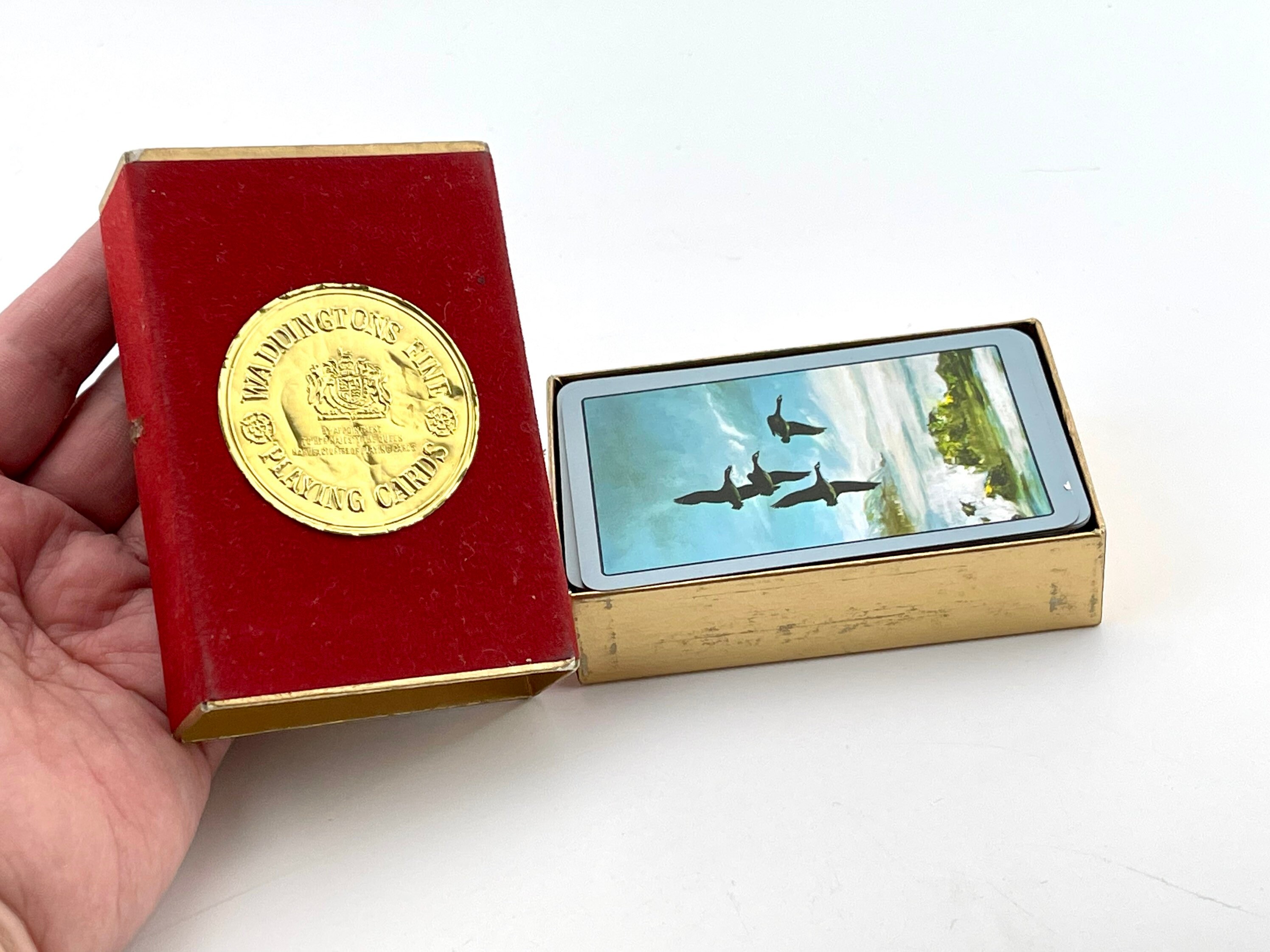 Waddingtons Fine Playing Cards Vintage Playing Cards With - Etsy