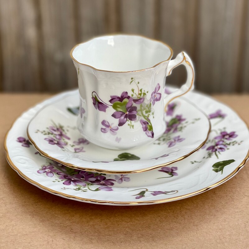 Hammersley Victorian Violets - Etsy