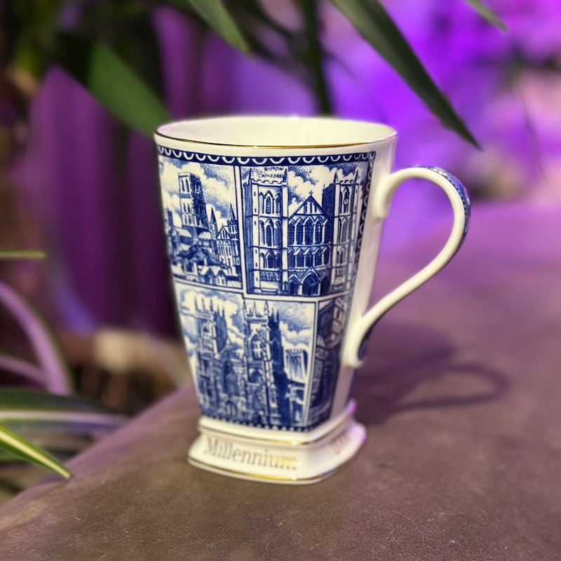 White Castle Mug - Etsy