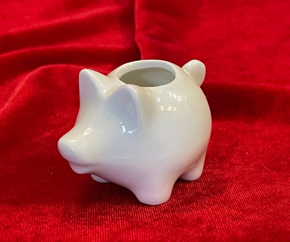 Pig shaped boxs, mini porcelain trinket boxs sharped … - Gem