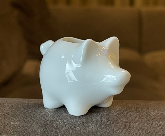 Pig shaped boxs, mini porcelain trinket boxs sharped … - Gem