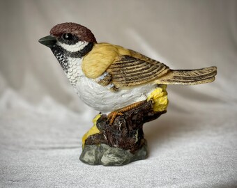 Yellow Bird Figurine - Etsy