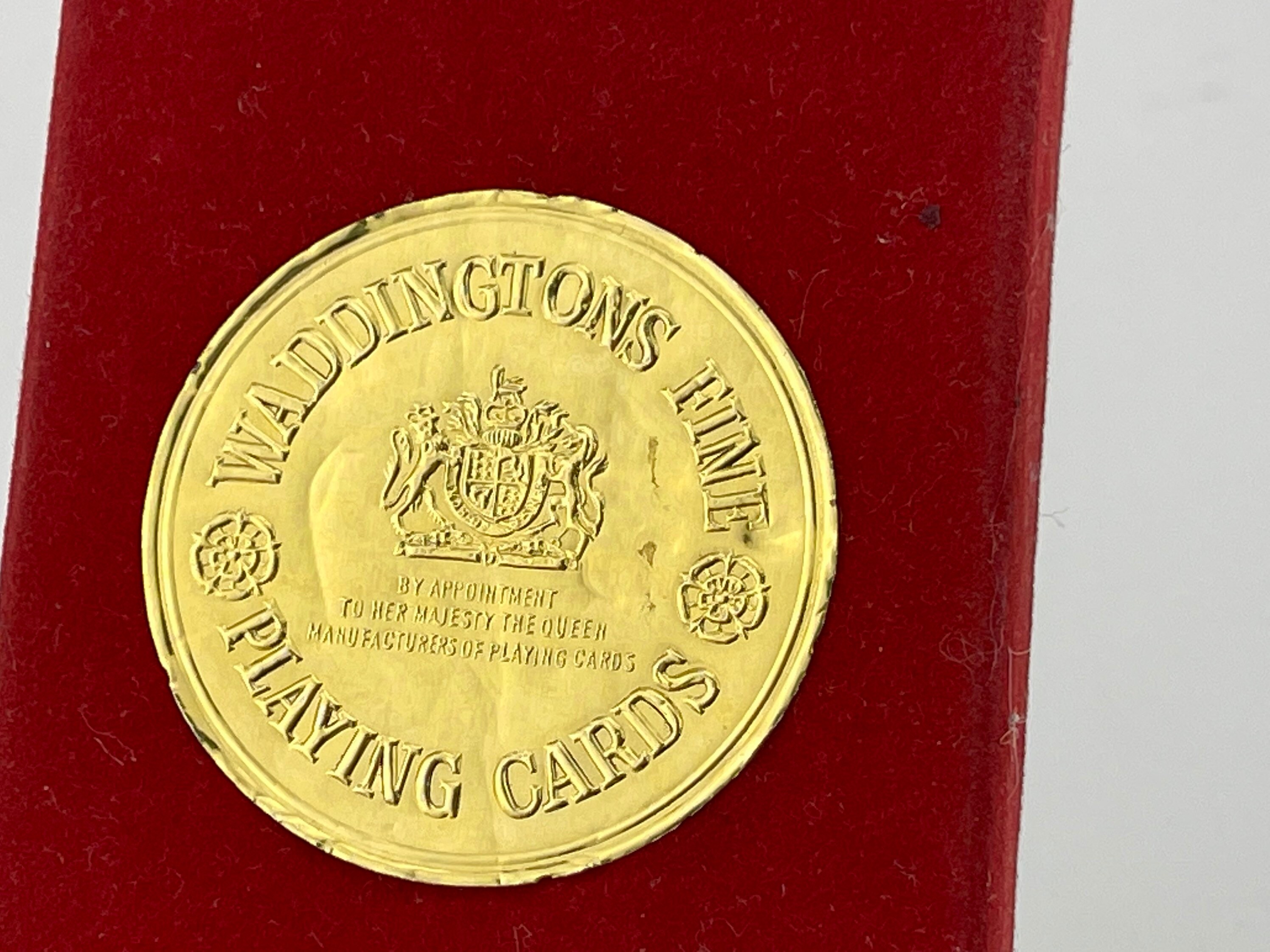 Waddingtons Fine Playing Cards Vintage Playing Cards With - Etsy