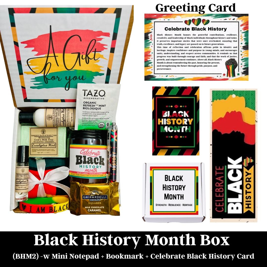 Black History Month Gift Box | Self Care Gift for Him or Her | African ...