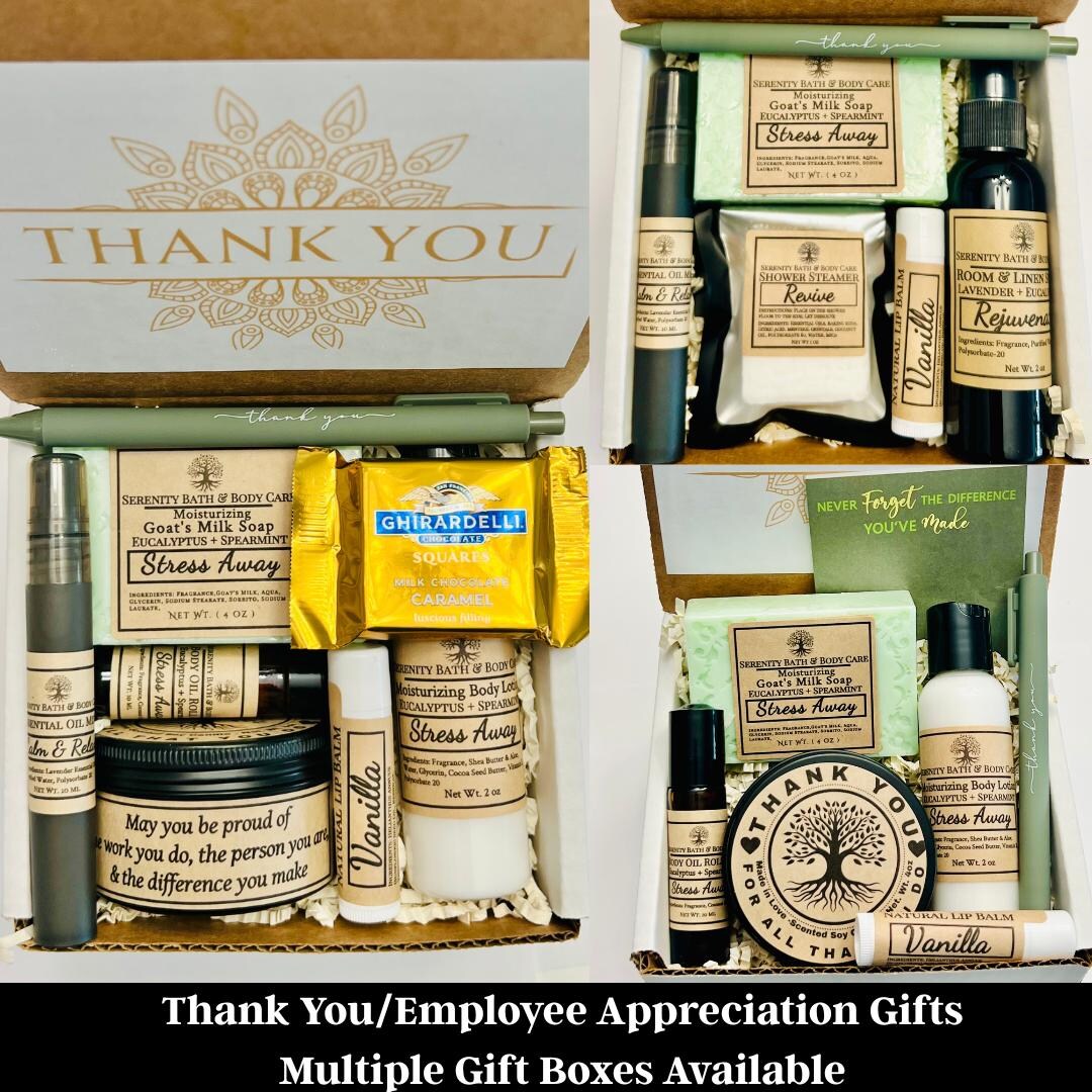Mini Employee Appreciation Spa Gift Box | Corporate Thank You | Staff ...