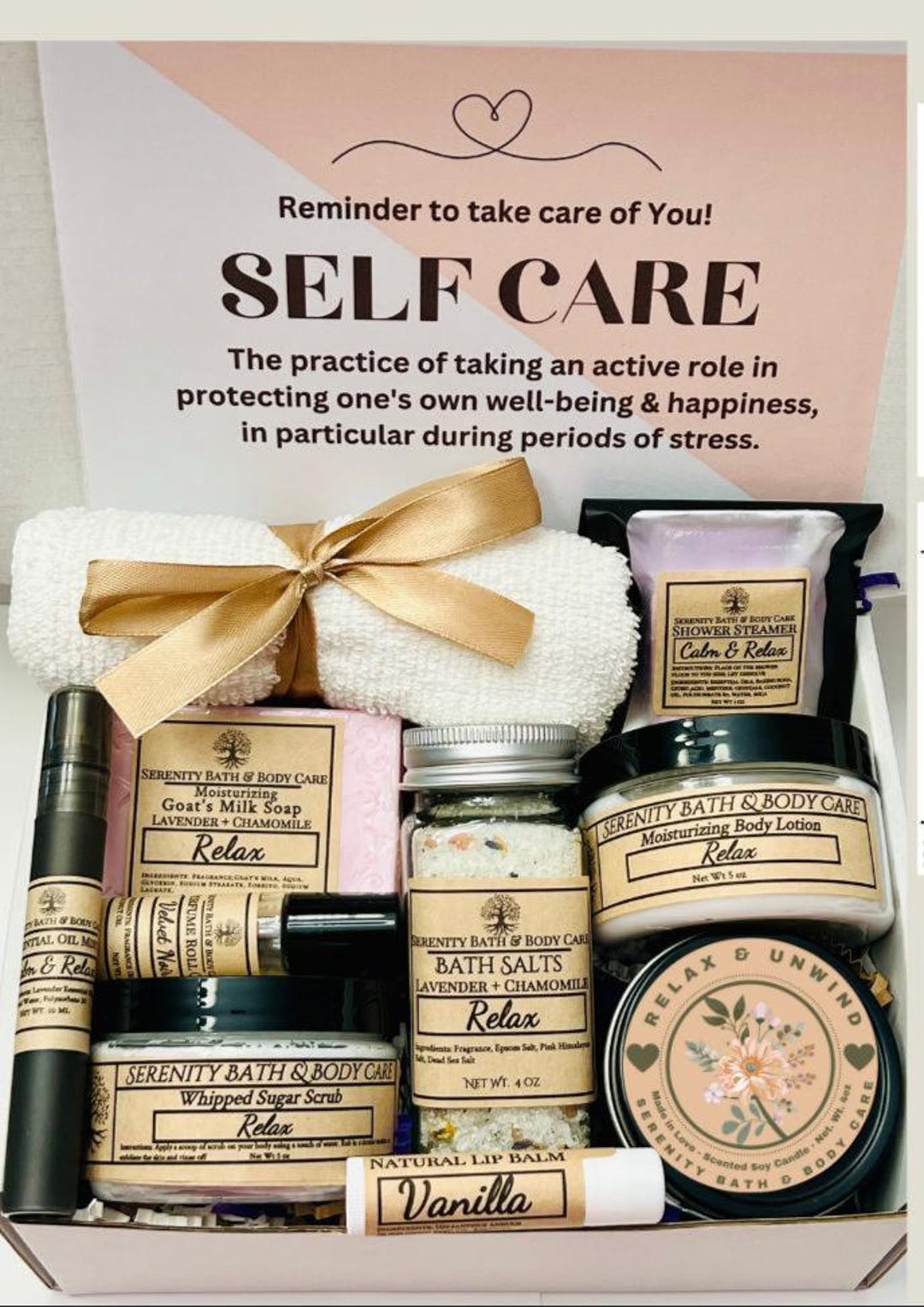 Self-care Package for Women, Cozy Comfort, Birthday, Thinking of You ...