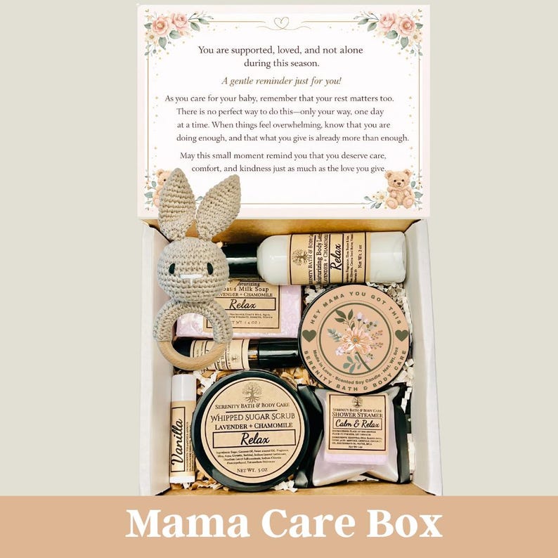 New Mom Gift Box – Pregnancy Care Package for Expecting or Postpartum ...