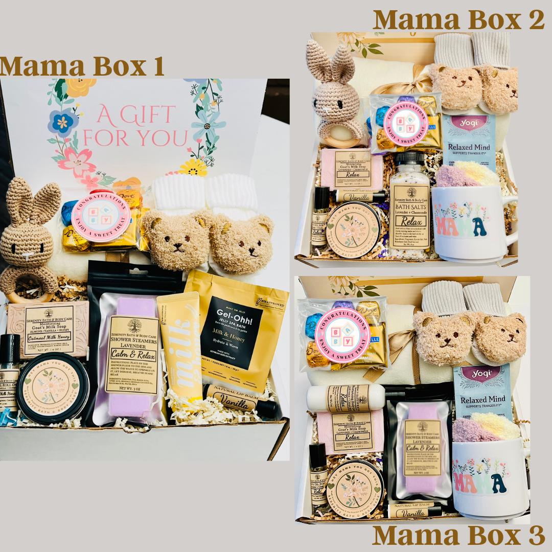 New Mom Spa Gift Box, New Baby Gift, Pregnancy Gift, Baby Shower Gift ...