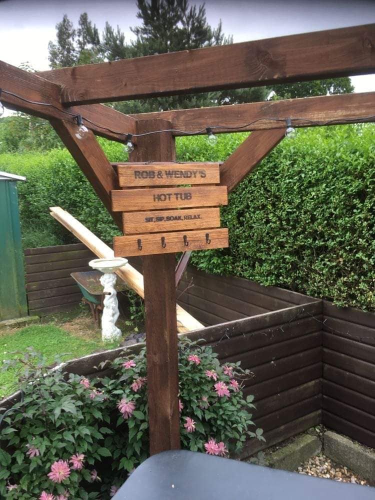 Personlised Hot Tub Robe Towel Hooks - Etsy UK