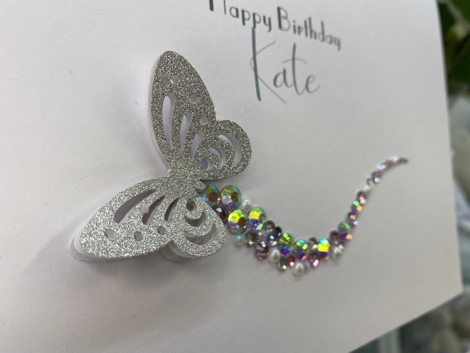 Personalised Happy Birthday Card Name Card Birthday Card for | Etsy