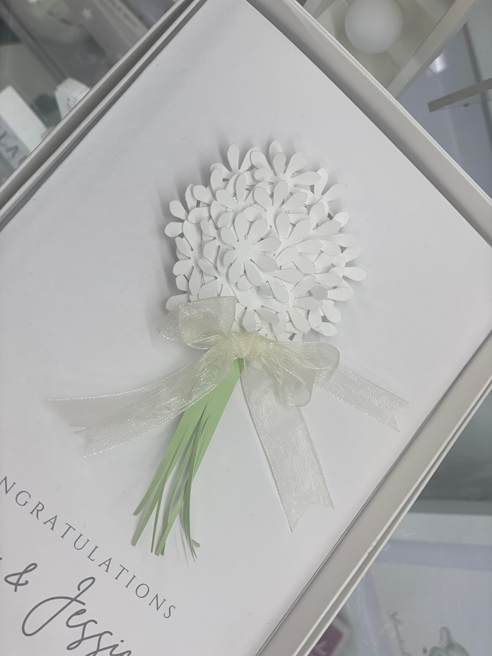 Personalised Wedding Card Luxury Wedding Cards Special | Etsy