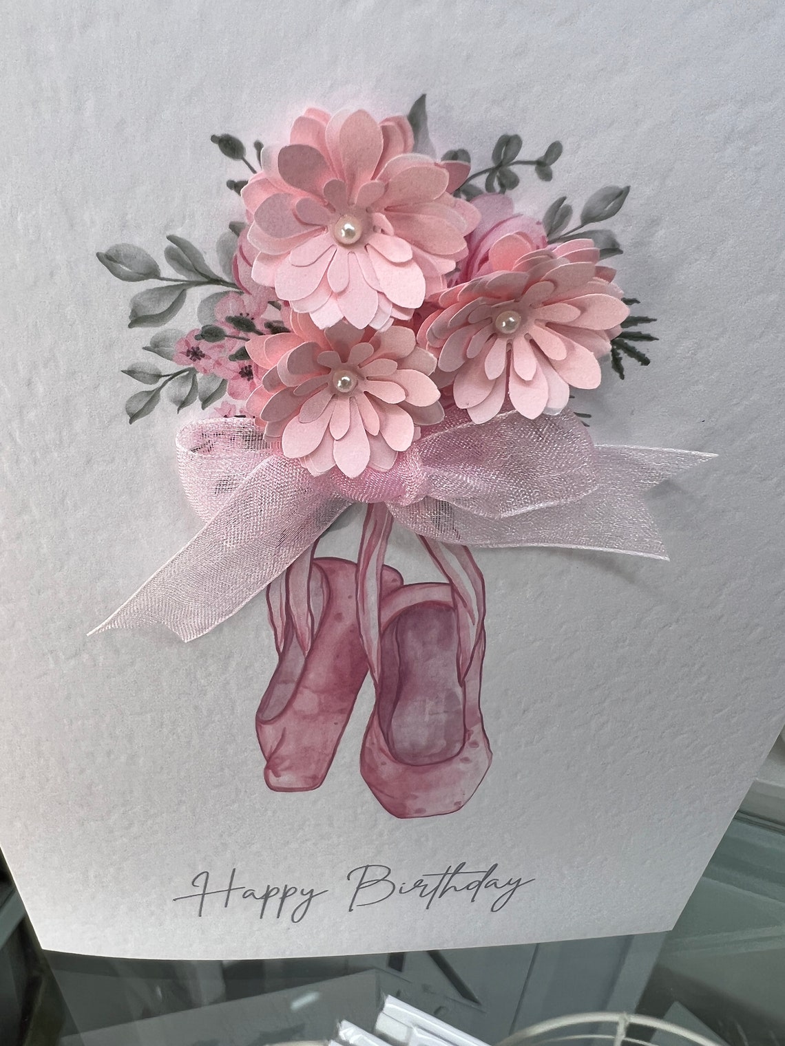 Dance Birthday Card Ballet Birthday Card Ballet Dancer Card | Etsy