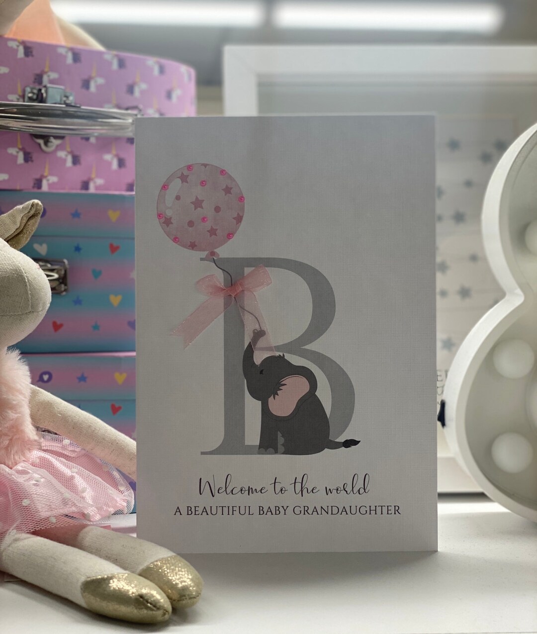 New Grandma, New Grandad, New Grandparents Card, New Grandson Baby Card ...