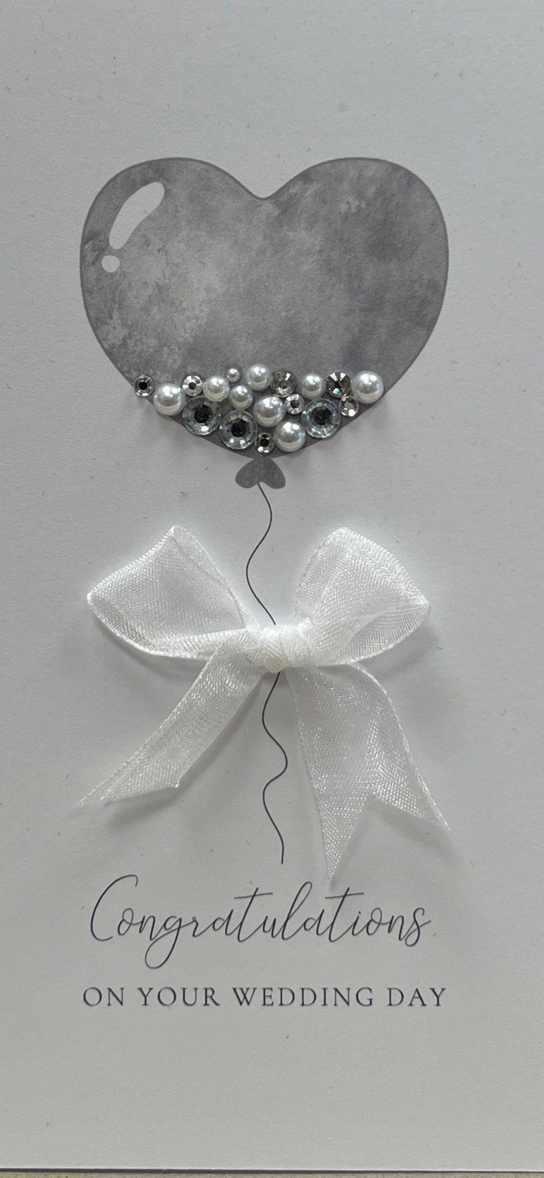 Personalised Wedding Card Simple Wedding Card Personalised - Etsy