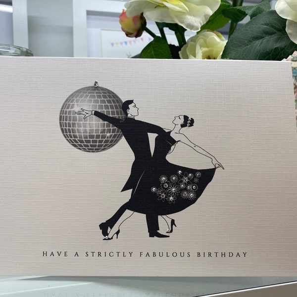 Strictly Birthday Card - Etsy