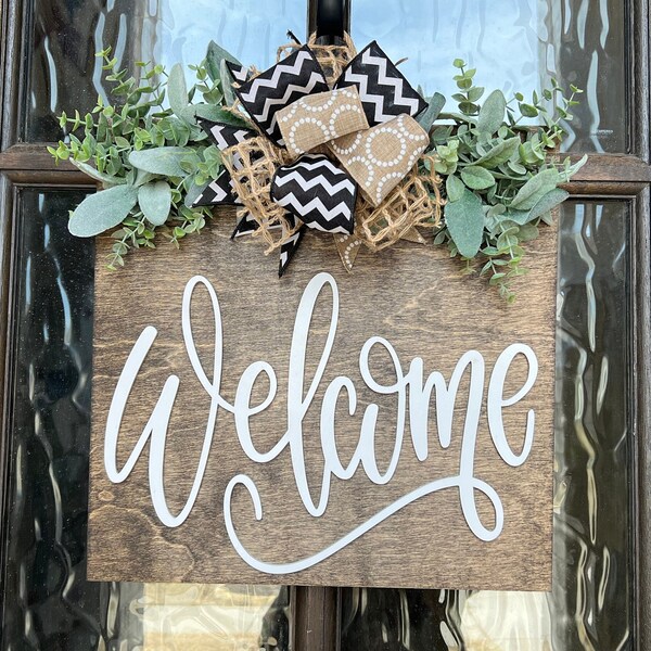 Square Wood Sign - Etsy