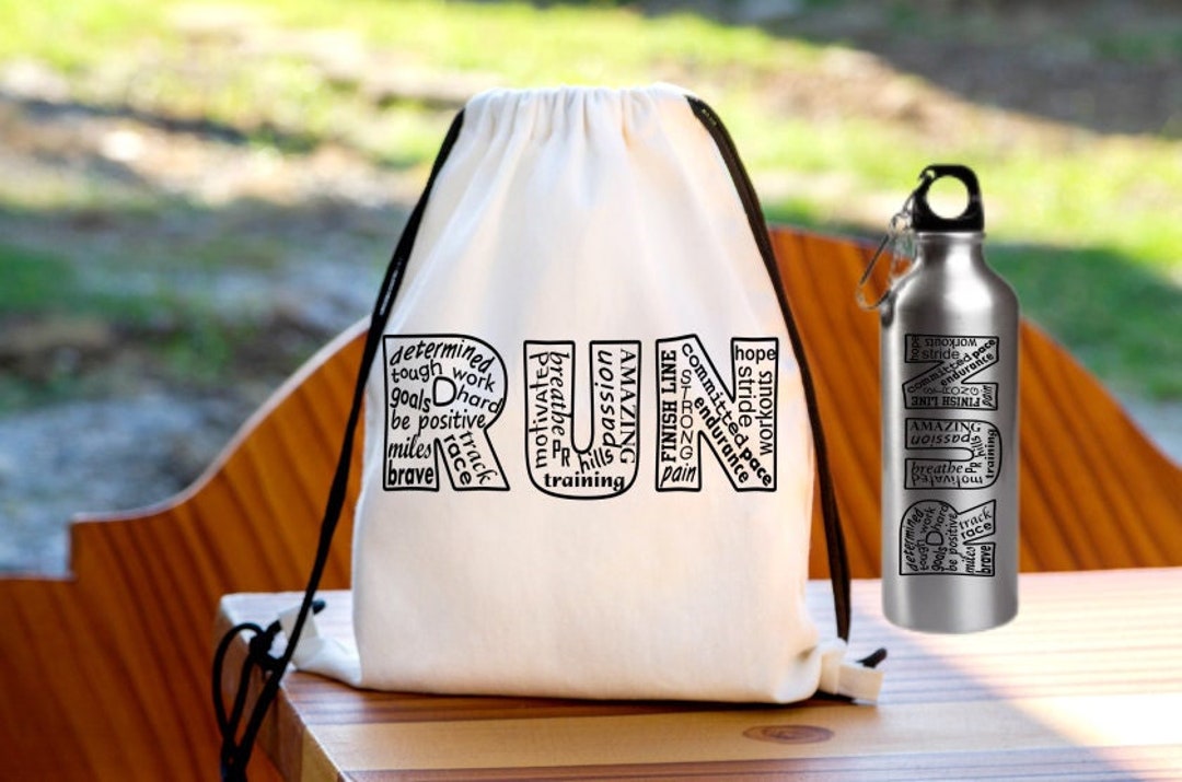 Motivational Running Words Cut File - Etsy