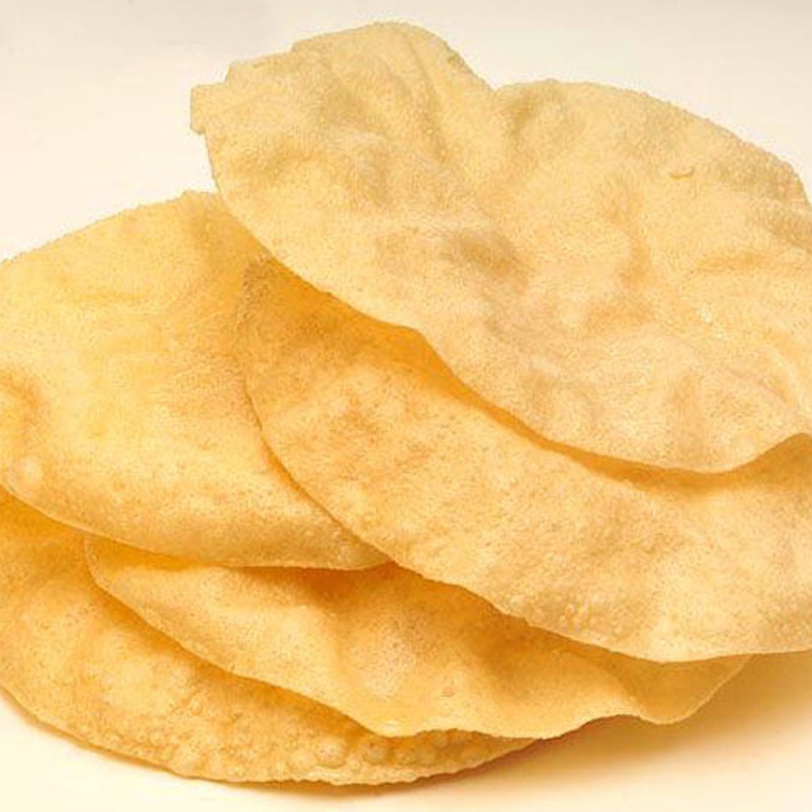 Papadum Papad Crisp Cracker Snack Food Round Flatbread Papal Indian Sri ...